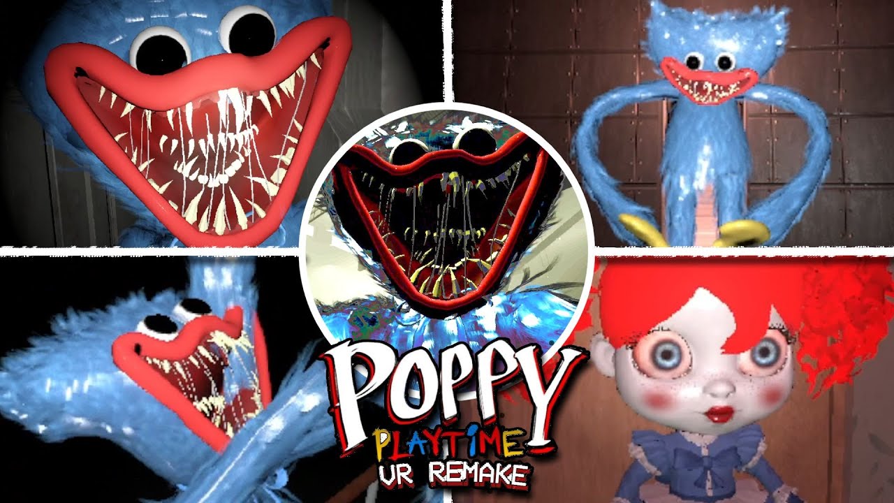 Poppy Playtime VR: Chapter 1 - Full Gameplay & All Jumpscares + Ending ...