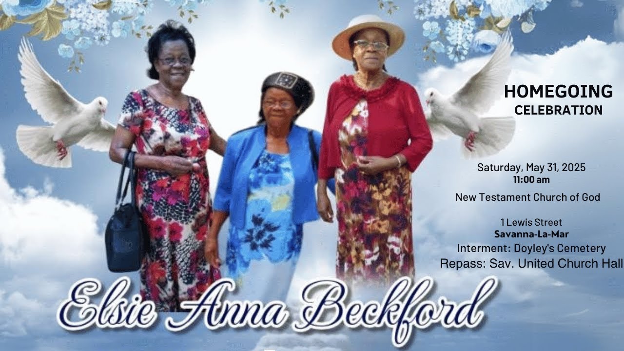 HOMEGOING CELEBRATION for the life of Elsie Anna Beckford - YouTube