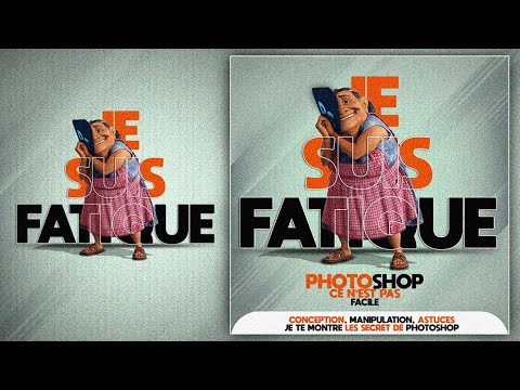 Comment réaliser le design d'une affiche pro | TUTO PHOTOSHOP | - YouTube