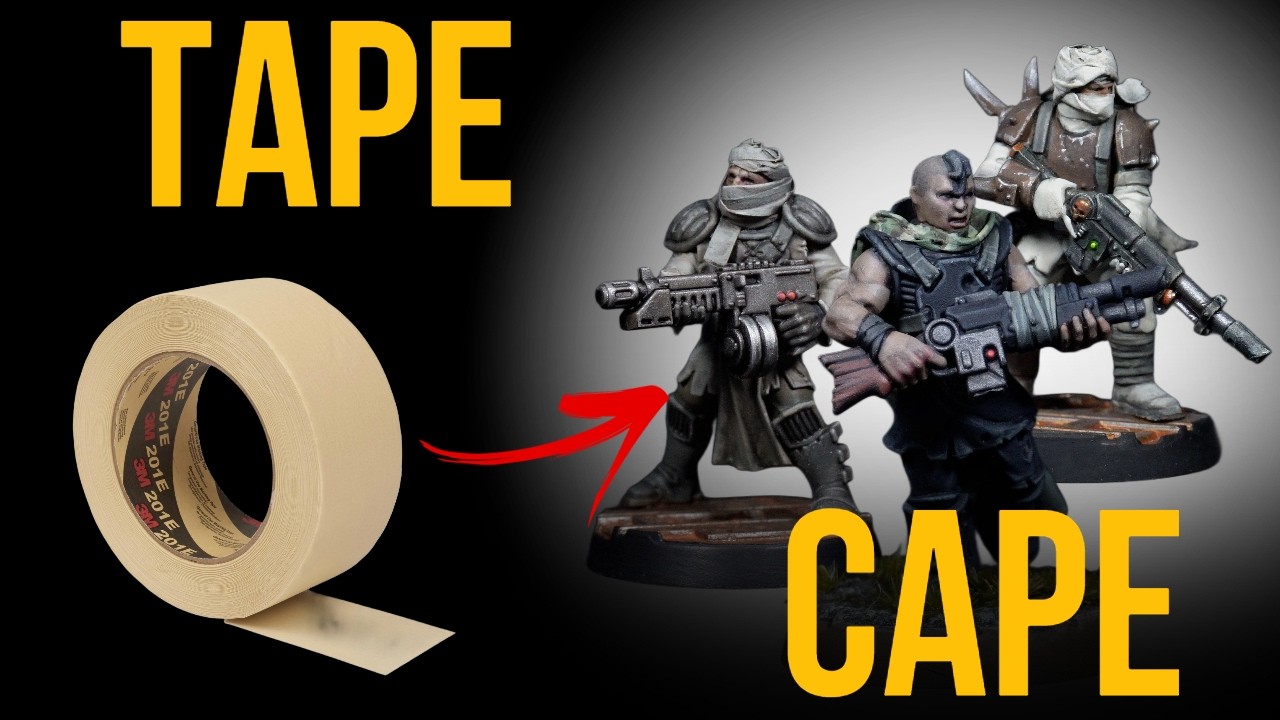 Make EASY Cloth and Cloaks with MASKING TAPE!!! - YouTube
