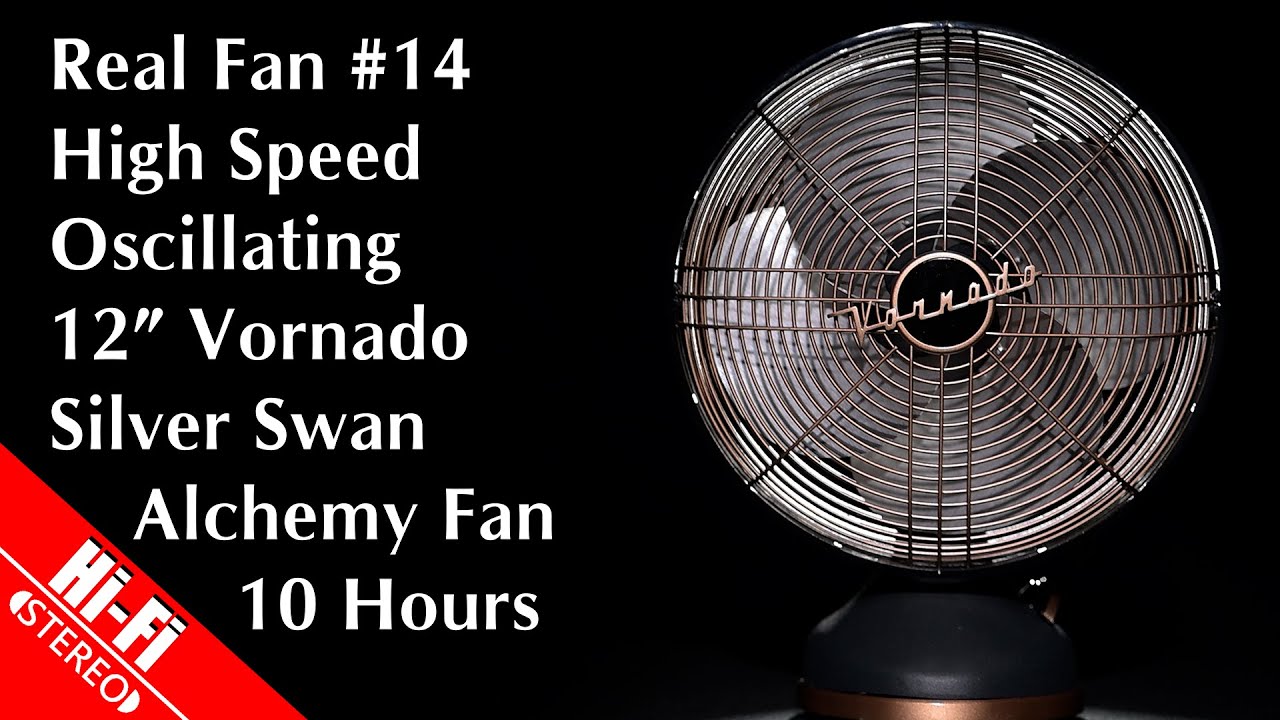 Real Fan #14 • High Speed • Oscillating • 10 Hours • White Noise Fan ...