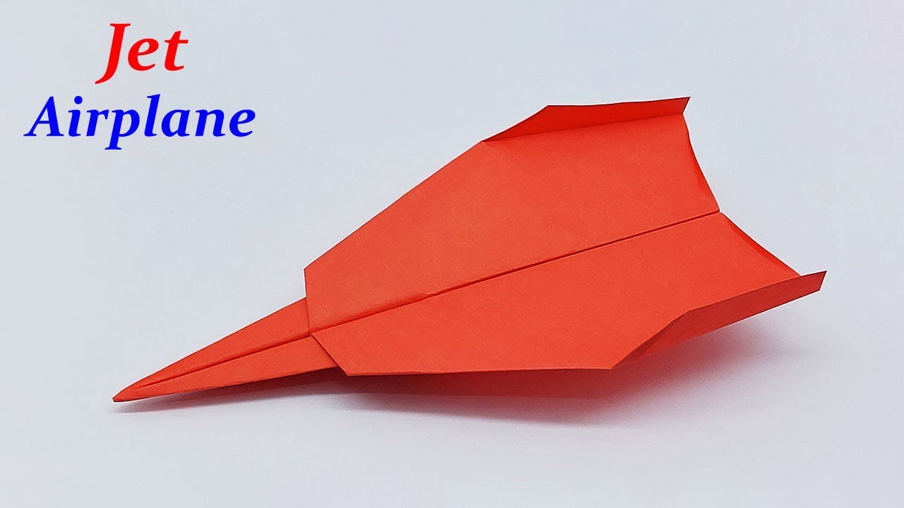 How To Make A Flying Paper Jet Airplane YouTube how-to-make-a-flying-paper-jet-airplane-youtube