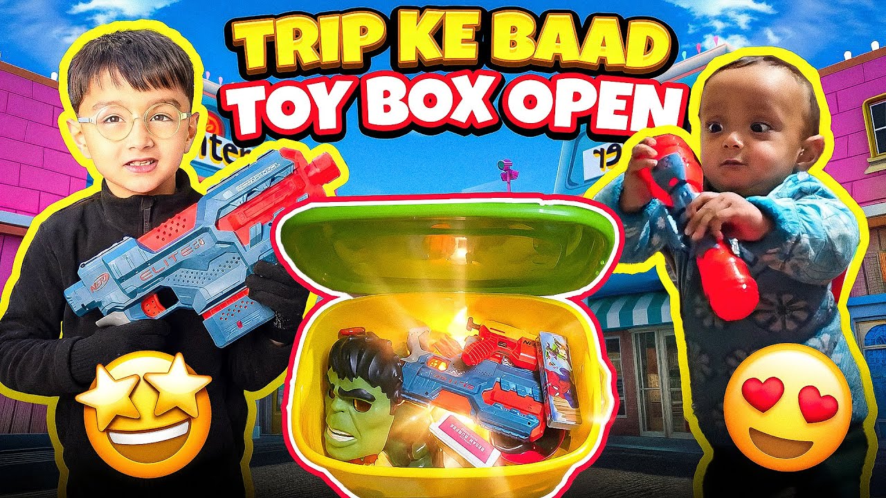 Adwik Ki Mummy Ne Laya Toy Box 😱 | Itne Toys? - YouTube