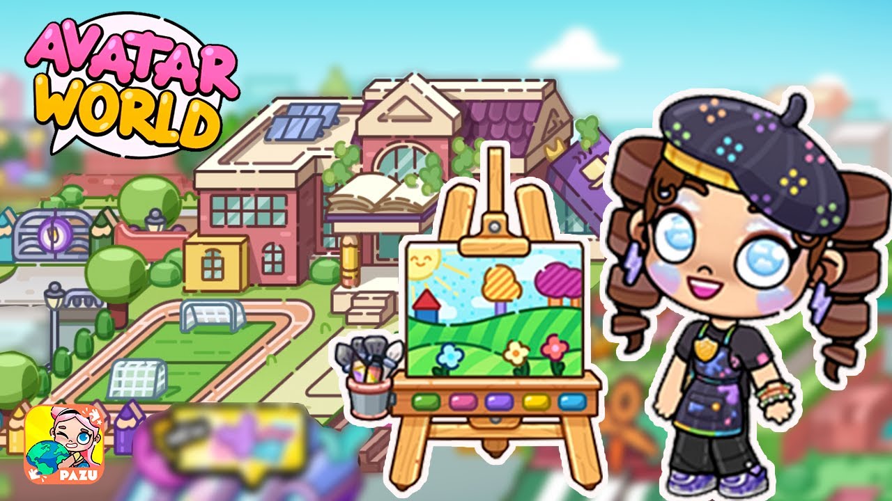 FREE UPDATE ART CLASS ALL SECRETS AVATAR WORLD - YouTube