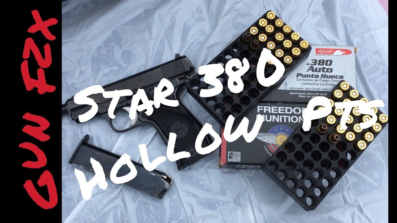 Star SS mini 1911 380 with Hollow Points? - YouTube