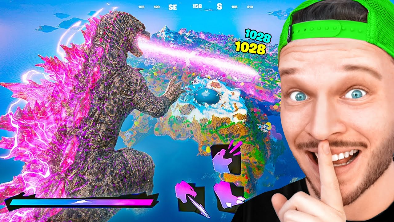 🔴LIVE EVENT - Godzilla Détruis TOUTE LA MAP😭 - YouTube