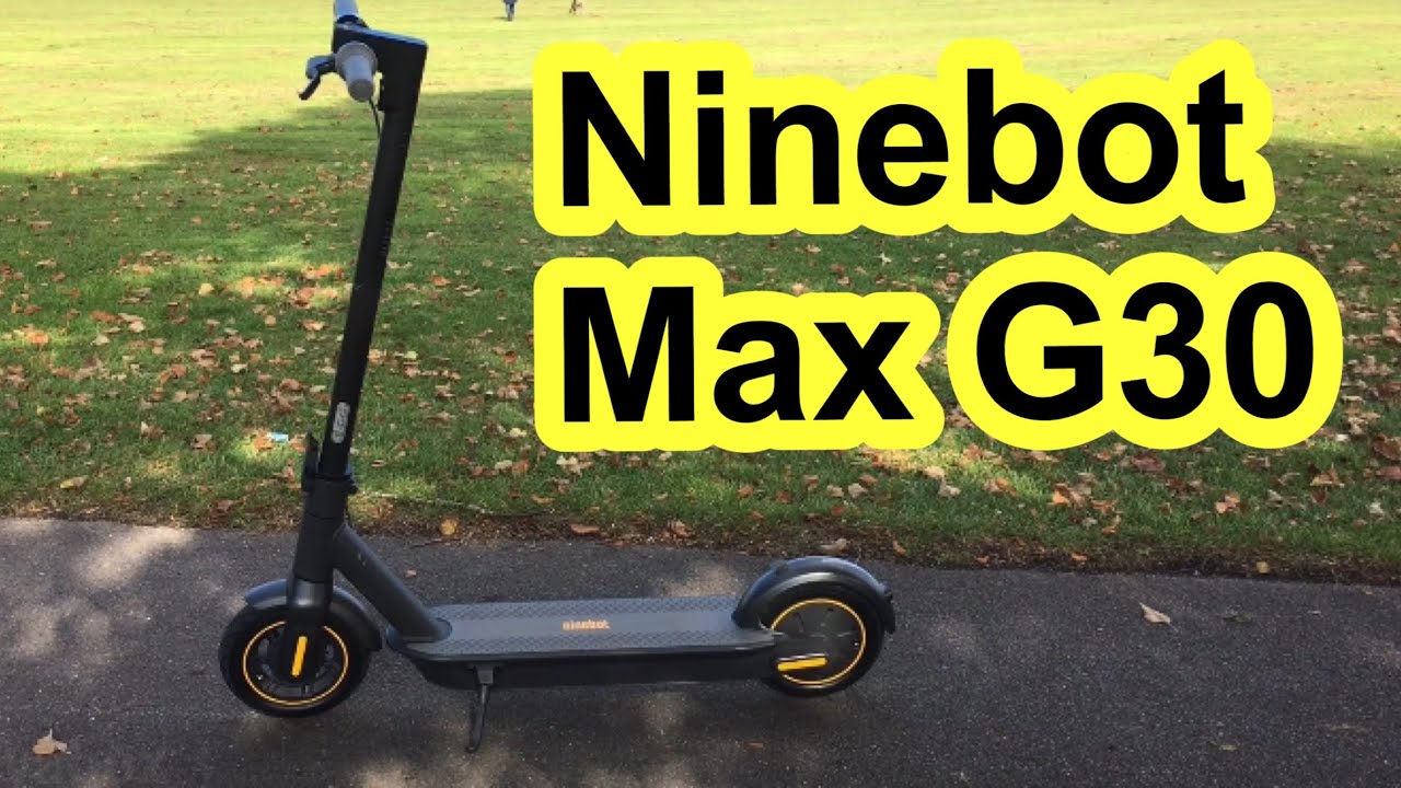 Segway Ninebot Max G30 - Unboxing - YouTube