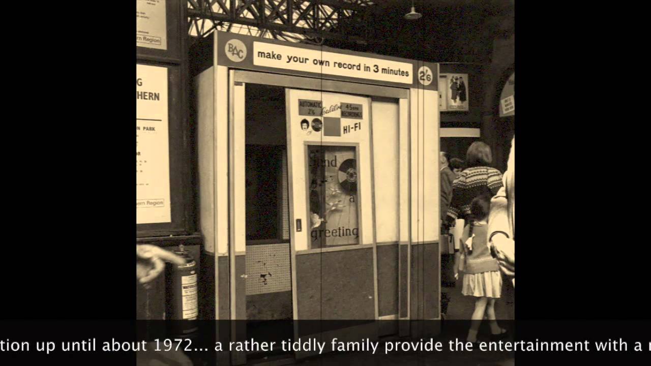 Calibre Auto Recording Booth, UK 1960s - YouTube