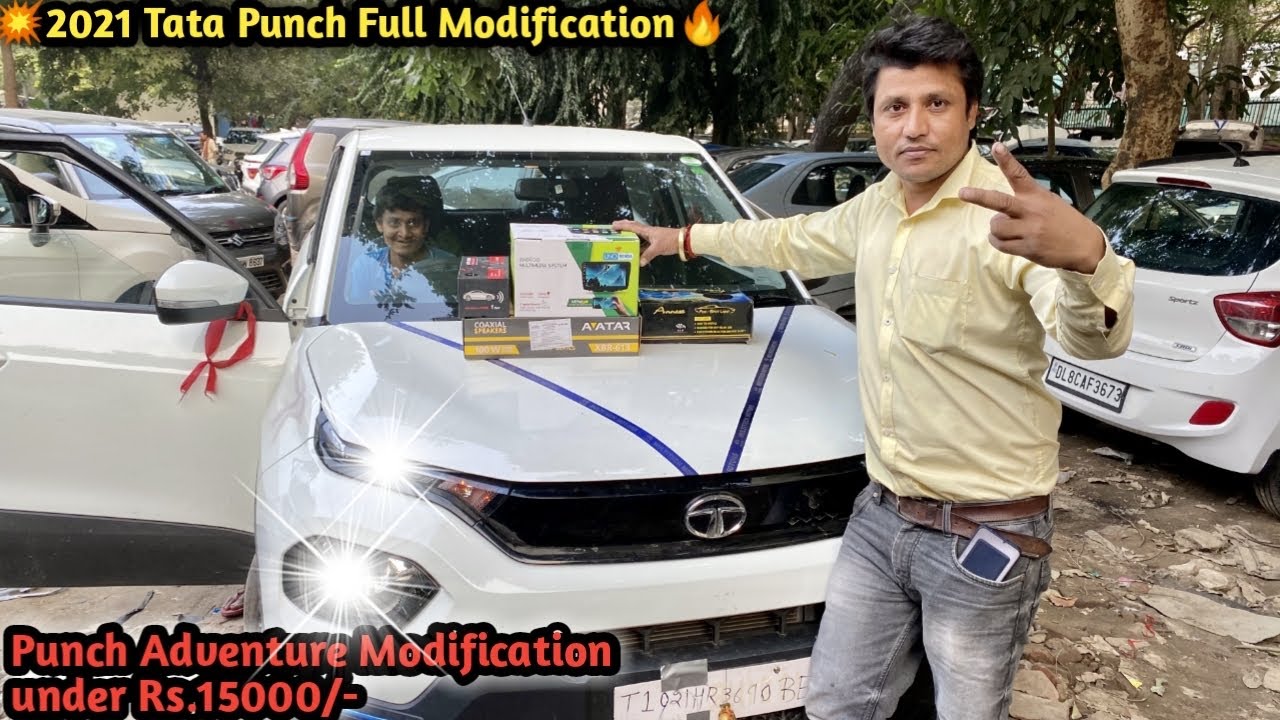 Tata Punch Adventure Modified🔥 Punch Pure modified🔥 Punch Pure to ...