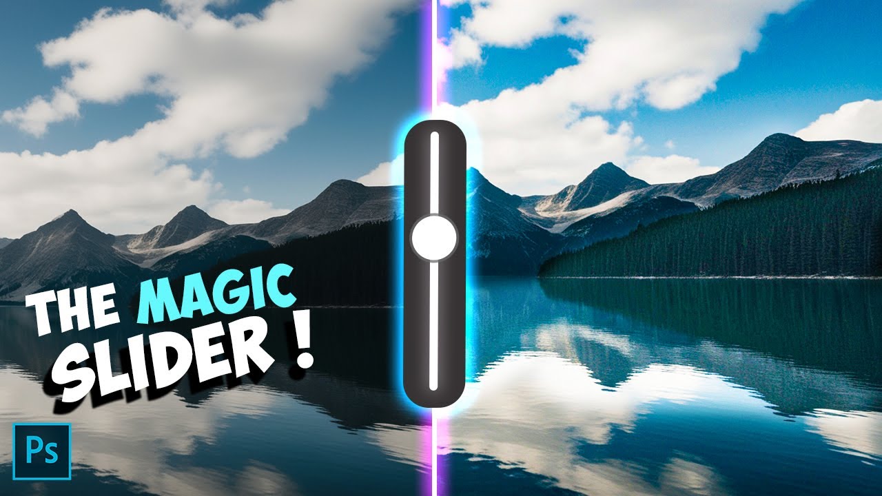 This ONE Slider Instantly Fixes Any Photo in Photoshop - YouTube