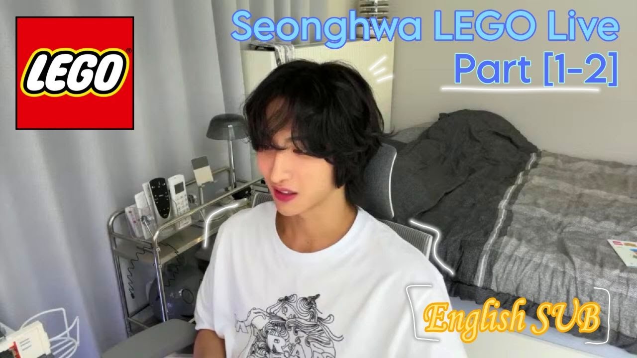 Seonghwa LEGO Live ENG SUB [PART 1-2] 🐰🌸 - YouTube