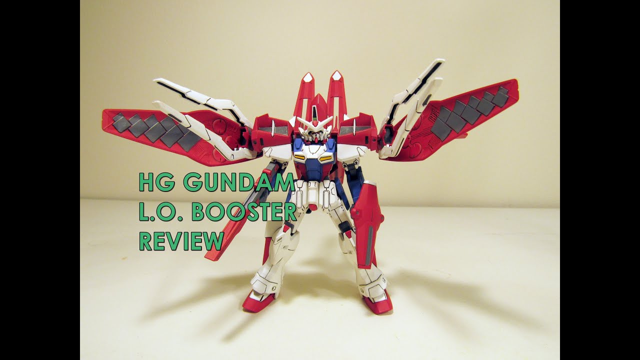 HG G-Unit Gundam L.O. Booster Review - YouTube