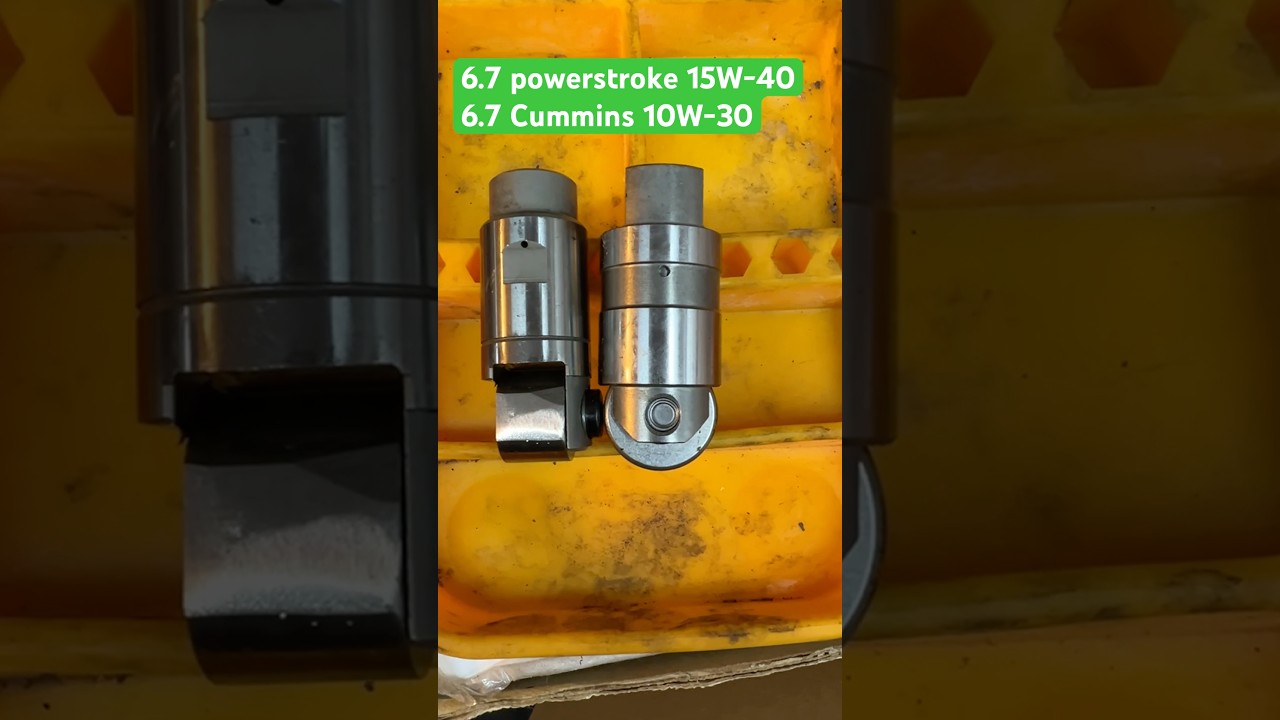 6.7 Cummins vs 6.7 powerstroke lifters design and why ford is superior ...