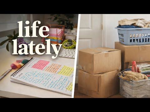 What I do in a day | work, life & moving