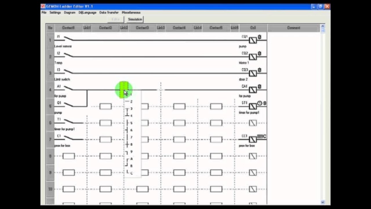 GEMO_PLC_Part_3_LCD_Menu_designer_Ladder_tutorial - YouTube