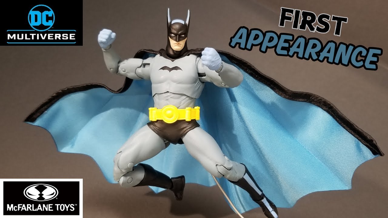 Dc Multiverse Batman First Appearance Platinum Edition