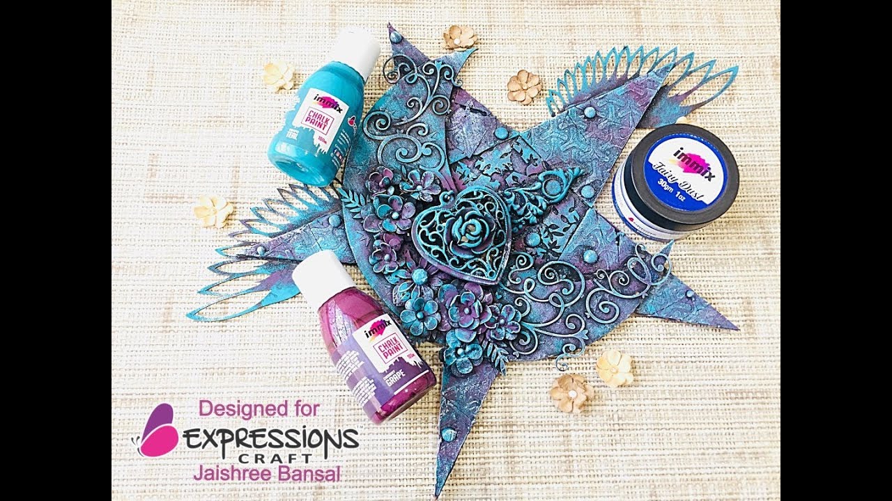 Starry Night Mixed Media Art - YouTube