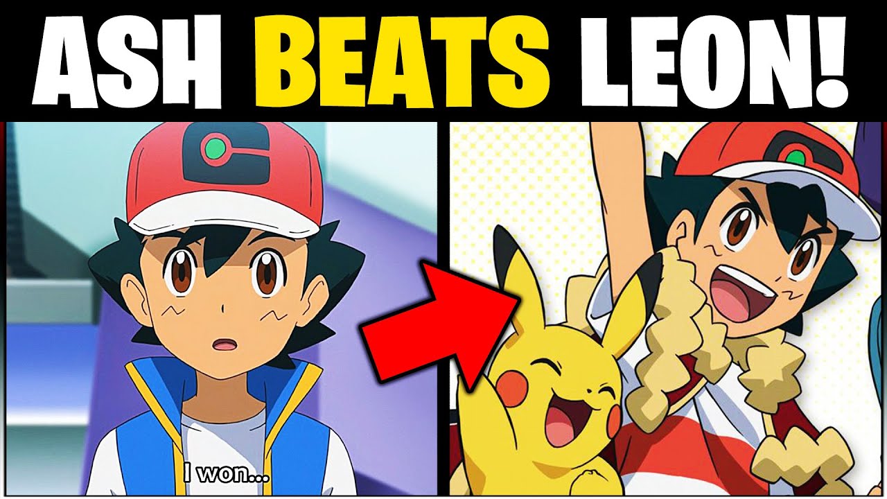 Ash BECOMES The NEXT World Champion & BEATS LEON! - Pokemon Journeys ...