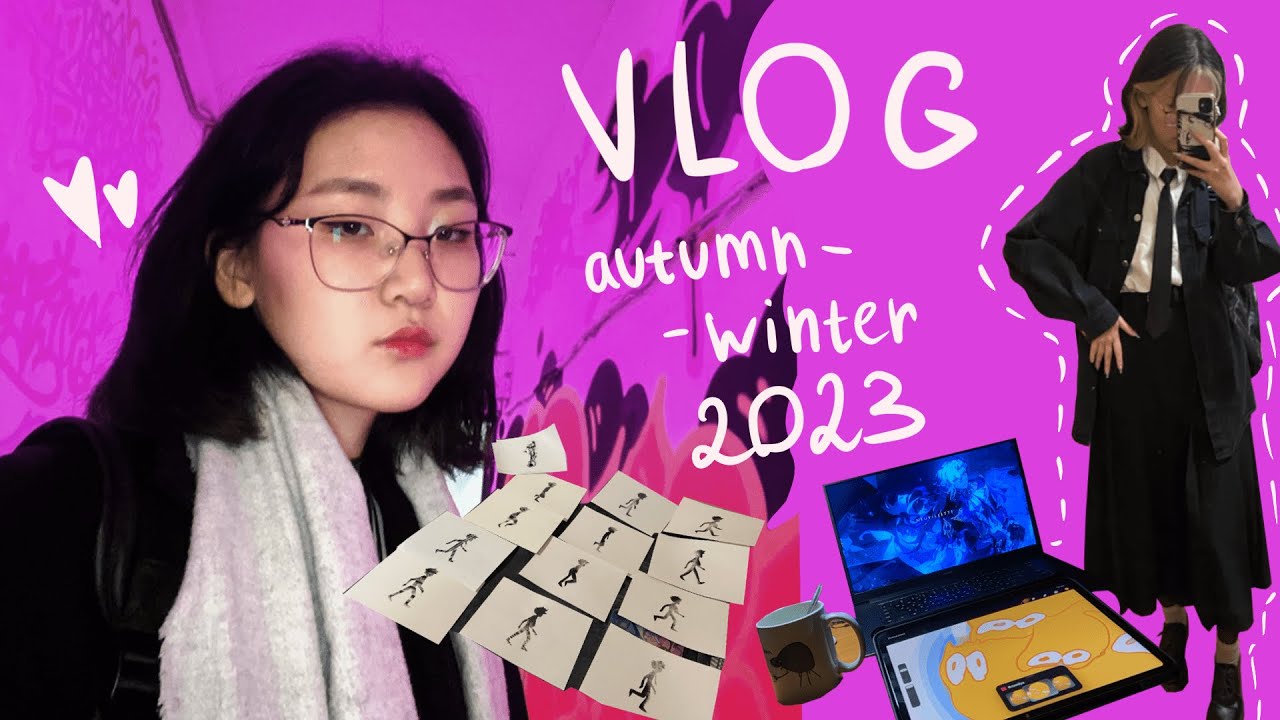 uni vlog: autumn-winter, HSE design, work, friends and bla bla bla ...