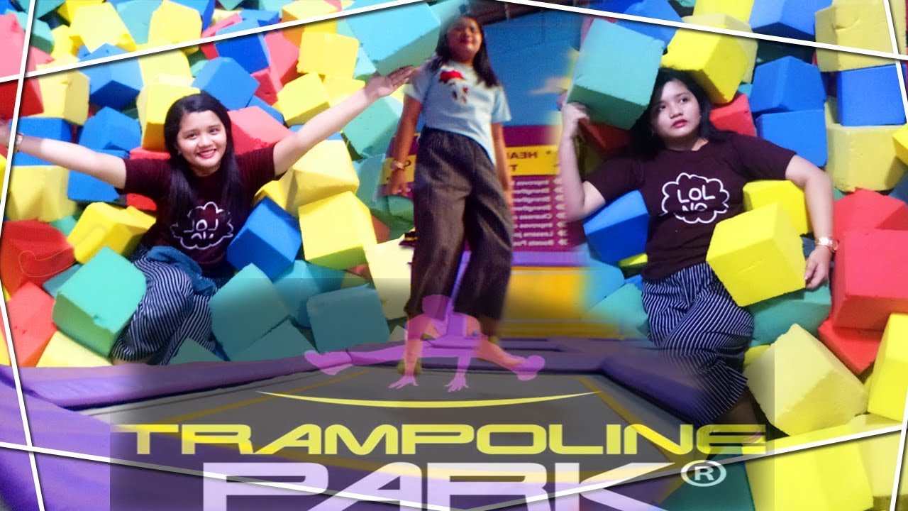 I JUMPED FOR JOY at TRAMPOLINE PARK - YouTube