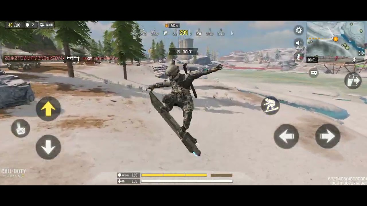 Call of Duty - Skateboard battle royal Mobile game play (single ...