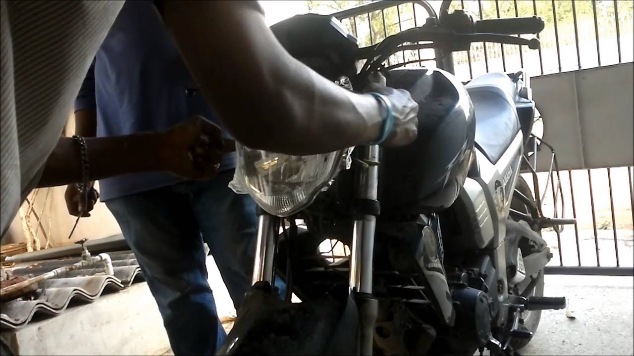 Yamaha Fz - Setup the Headlight - YouTube
