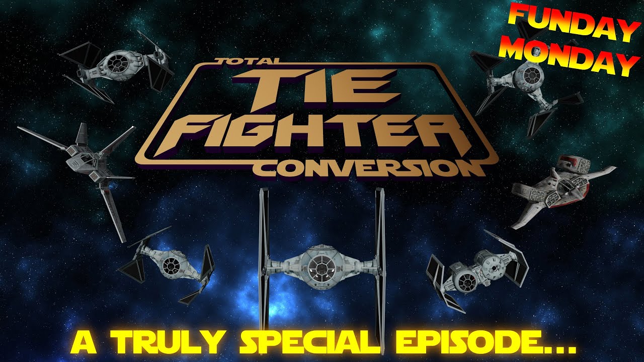 Special Funday Monday (Tie Fighter and TFTC) - Flying for the bad guys ...