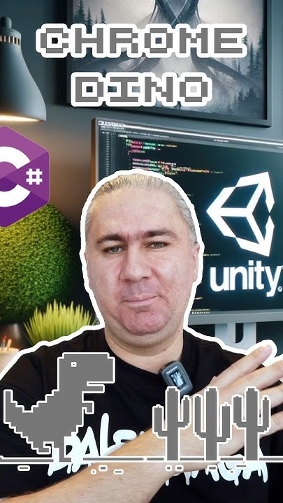 Unity ile 2D Oyun 🎮 Nasıl Yapılır? Chrome Dino 🦖 Oyunu Yapalım mı? #unity #unity3d #gamedev ...