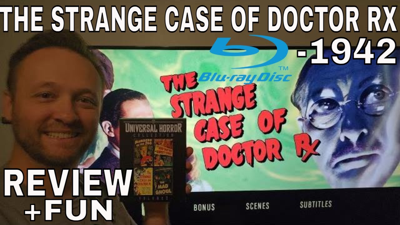 The Strange Case of Doctor RX Review - 1942 Blu-ray - YouTube