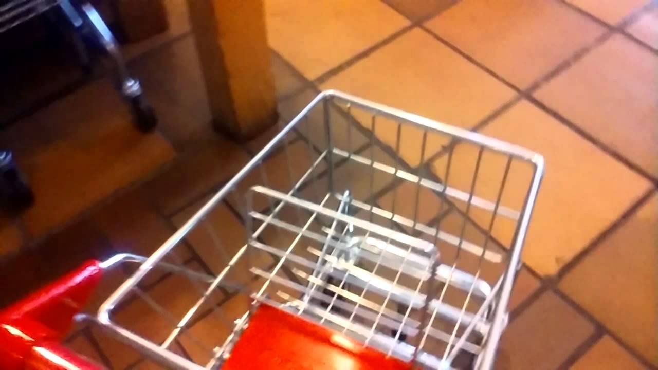 World's smallest shopping cart - YouTube