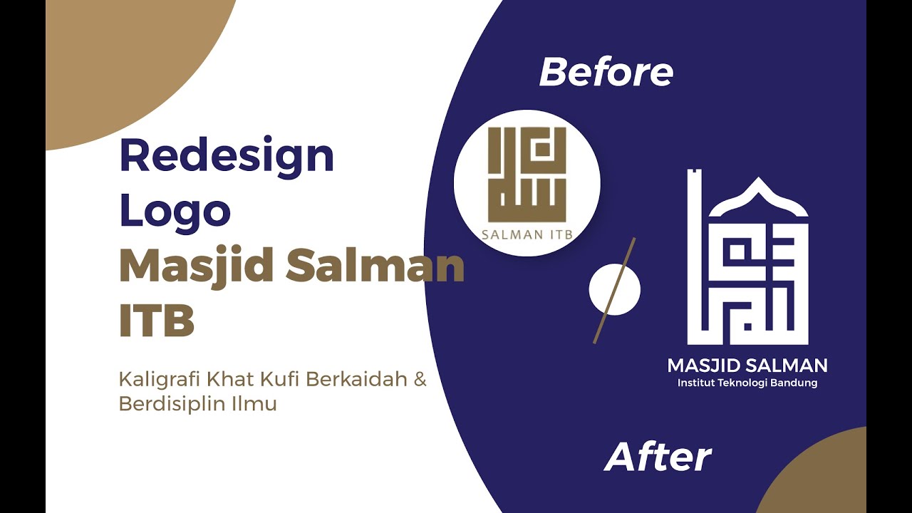 Logo Masjid Salman ITB #kaligrafikufi #belajarkufi #kufifoks # ...