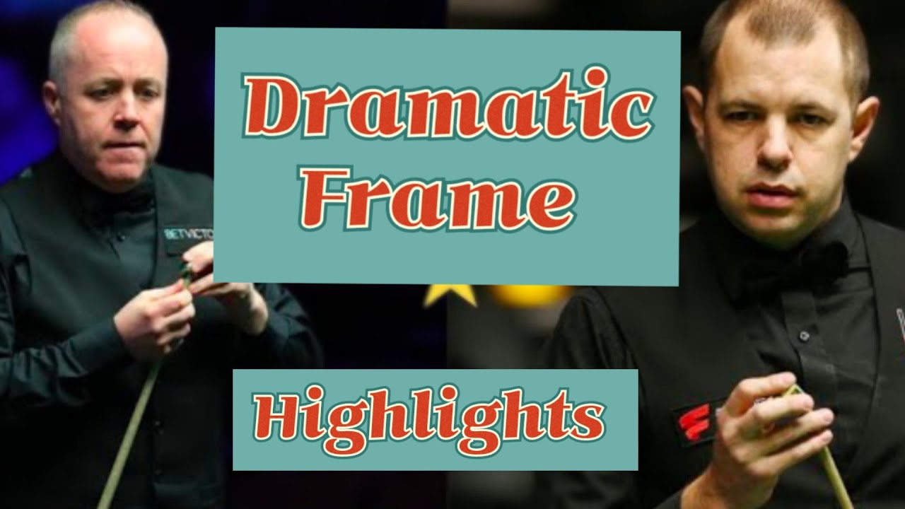 DRAMATIC SNOOKER FRAME - John Higgins vs Barry Hawkins ᴴᴰ Highlights ...