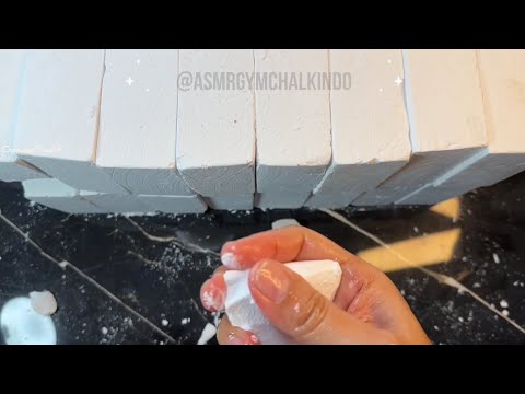 Buttery soft F1 chalk blocks by asmrgymchalkindo//satisfying asmr ...