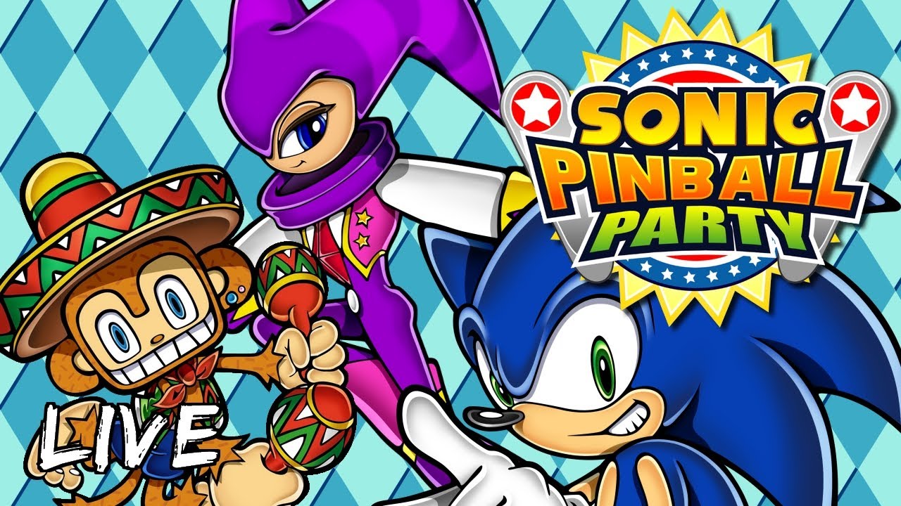 Sonic Pinball Party Logo