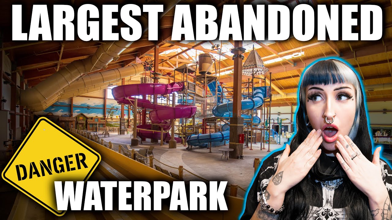 Exploring Worlds Largest ABANDONED Indoor WaterPark | Closed due to ...