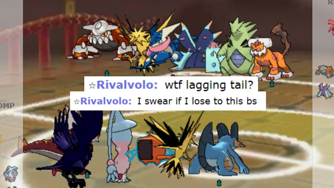 TERA ROCK CHOICE BANDED TYRANTRUM SMASHED THIS KID ON POKEMON SHOWDOWN ...