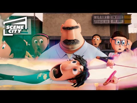 Flint's Invention Destroys Sardine Land | Cloudy With a Chance of Meatballs (Bill Hader, Anna Faris)