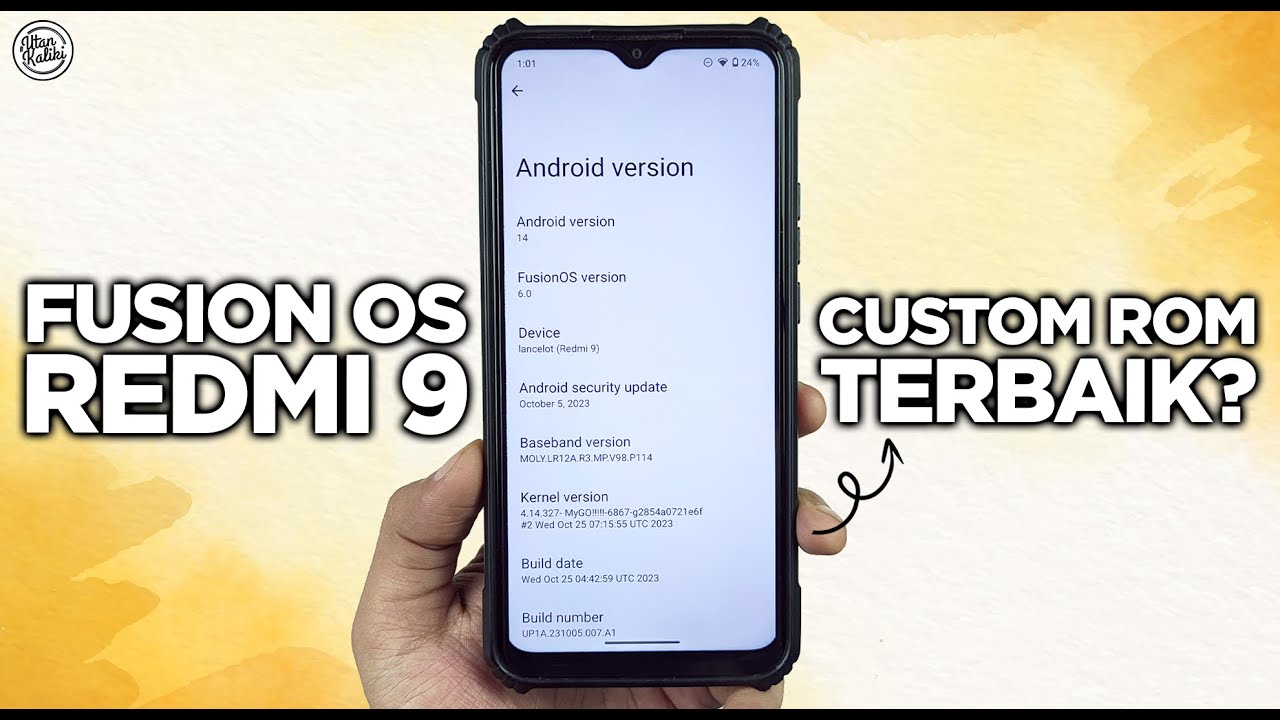 Review & Game Test Custom Rom FusionOS V6.0 Redmi 9 - Custom Rom ...