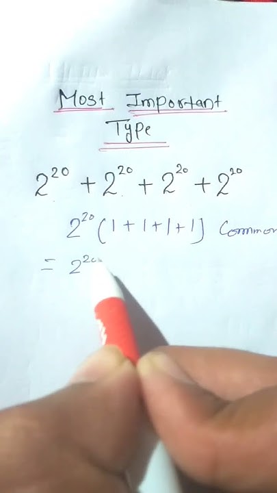 Simplification Trick | SSC CGL Math | Exponent | #maths #shorts #ssc - YouTube