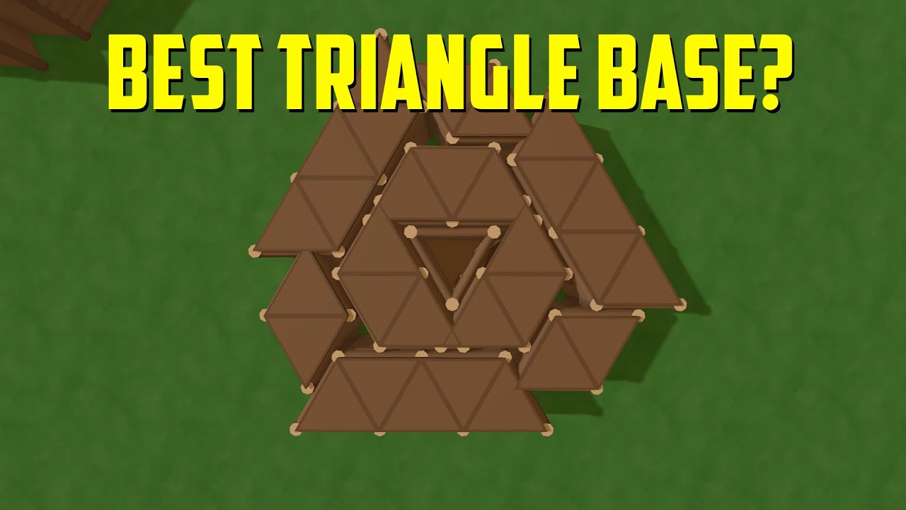 Unturned Base Build - Best Triangle Base? - YouTube