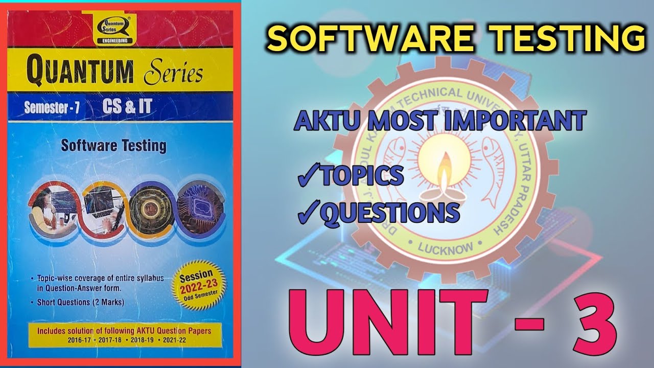 Software Testing Important Questions Aktu [ UNIT-3] #softwaretesting # ...