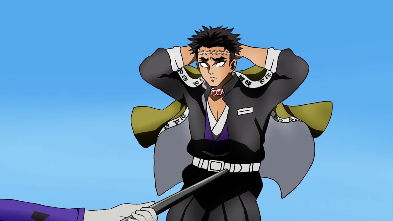 Demon slayer zero two dodging meme complete 16| Gyomei - YouTube