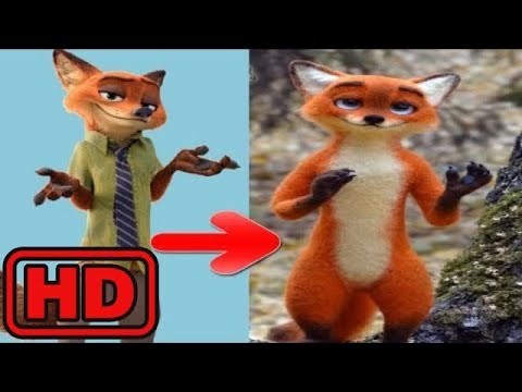 Zootopia Cartoon IN real life !!! Game TV - YouTube