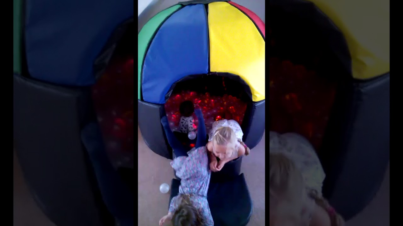 Mini Dome sensory ball pit - YouTube