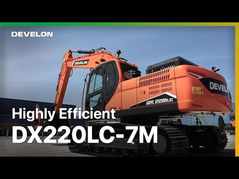 Winners on the worksite! Doosan Excavator DX220LC-7M