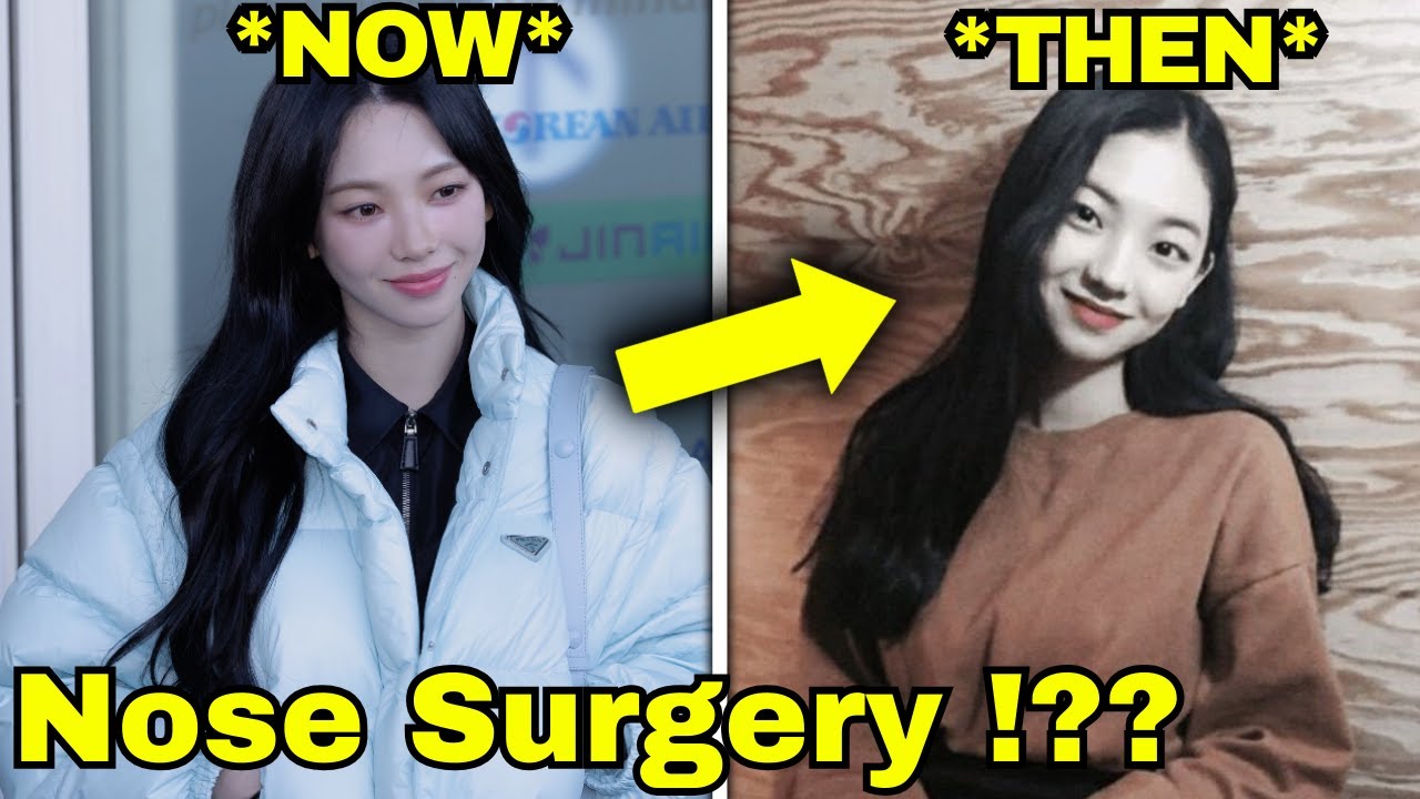 Netizens Suspect That Karina Aespa Has Had Surgery On Her Nose - YouTube