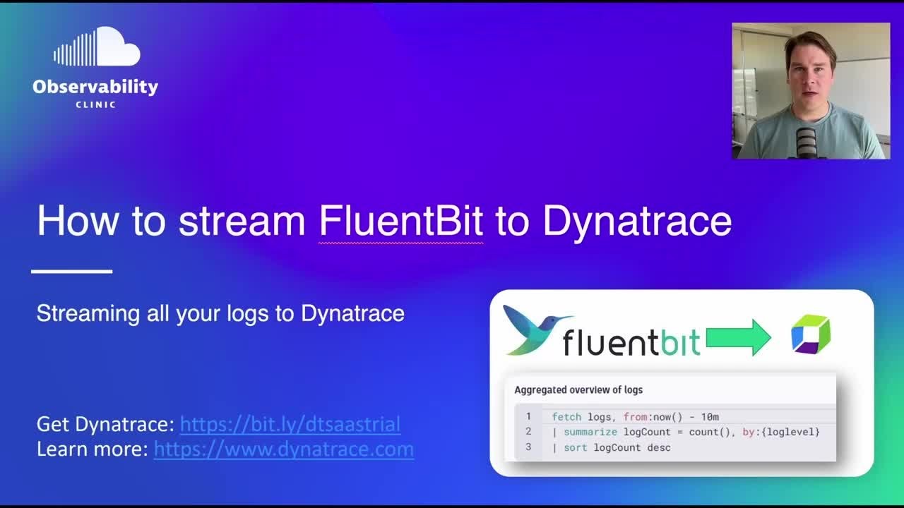 Stream A Log File To Dynatrace Using Fluentbit Youtube 7672