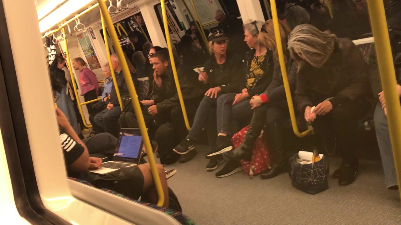 Onboard a Transperth B series from Leederville to Perth Underground ...