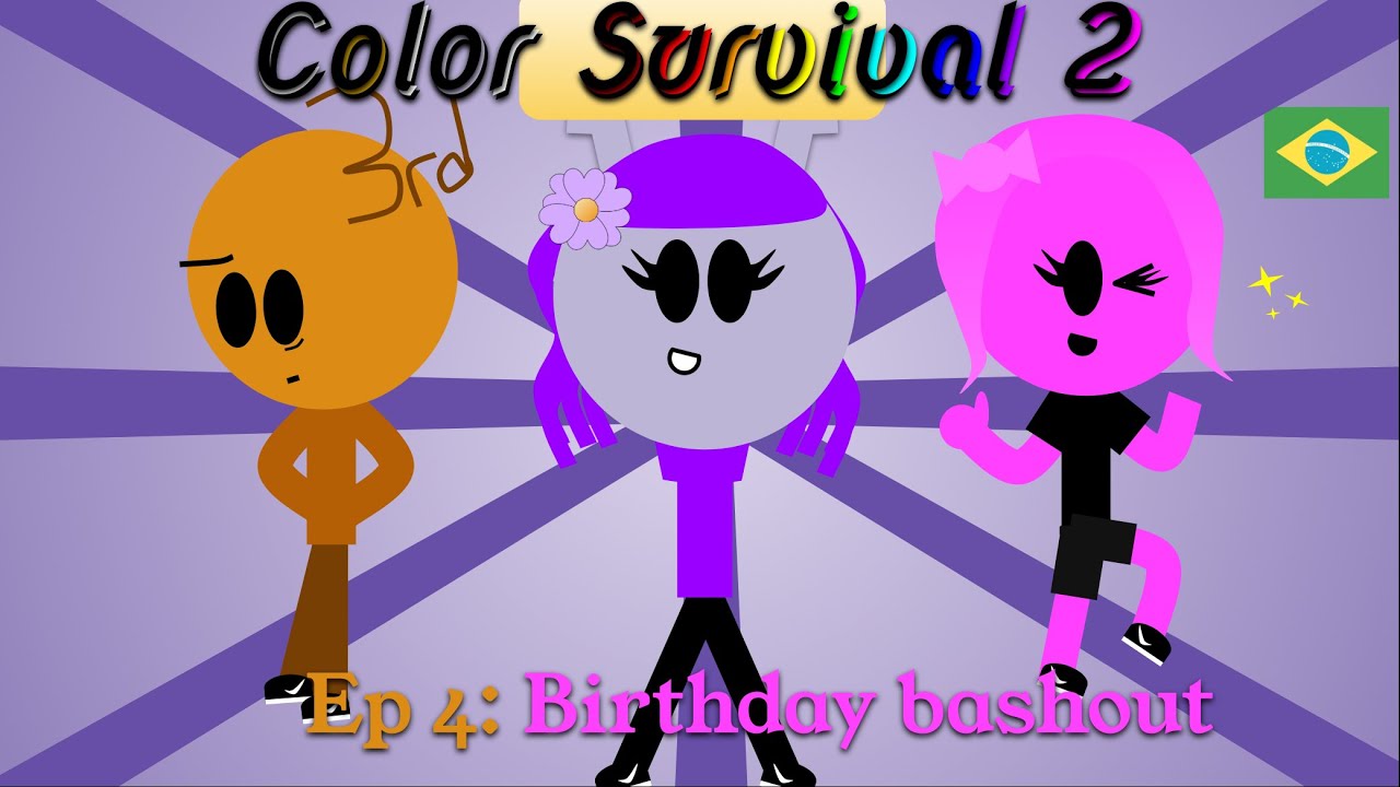 Color Survival 2 Day 4: Birthday Bashout - YouTube