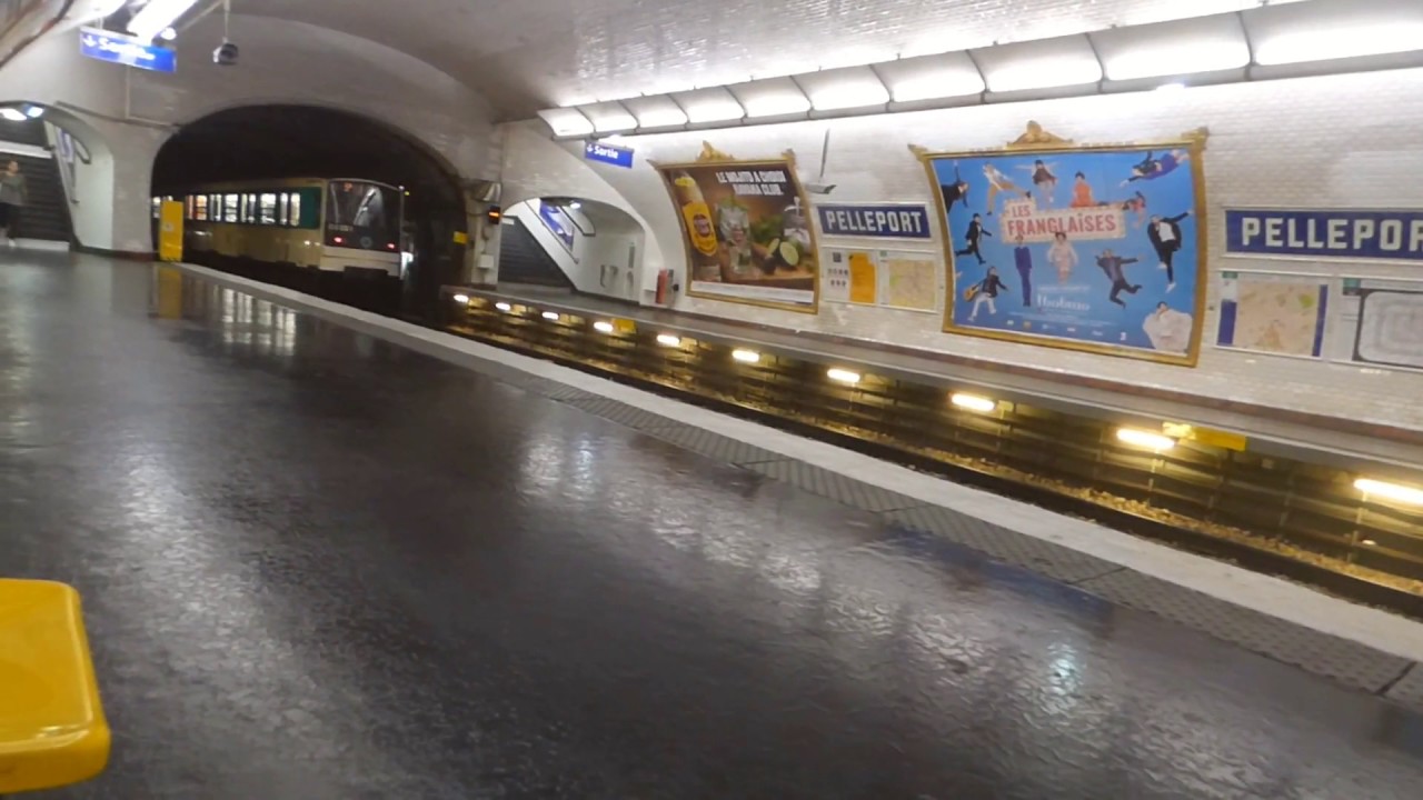 Paris Metro line 3B - Creepy branch line - YouTube